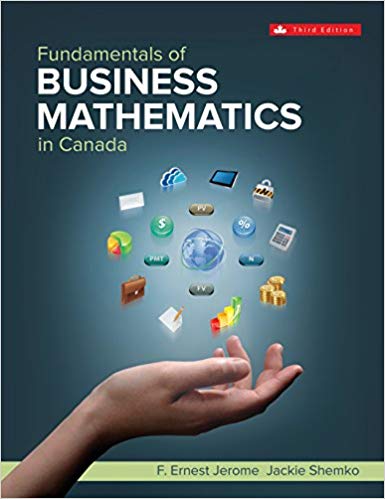 (eBook PDF)Fundamentals Of Business Mathmatics in Canada, 3rd Canadian ...