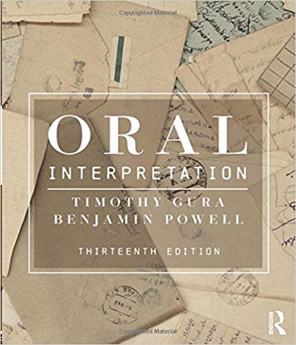 (eBook PDF)Oral Interpretation 13th Edition + 12th edition by Timothy Gura , Benjamin Powell ...